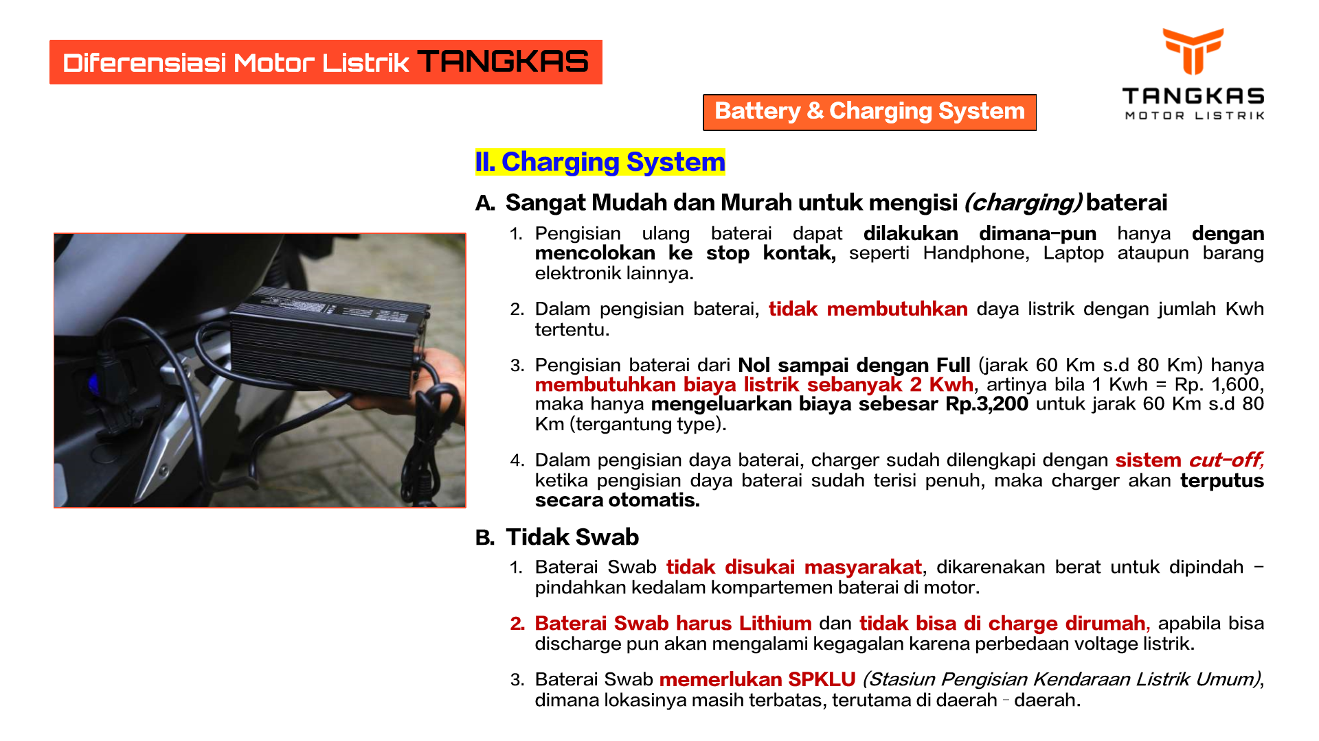 Diferensiasi Tangkas Motor Listrik – PT. The Agung Pamungkas